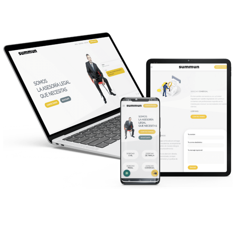 Diseño y Desarrollo Web SUMMUN - YOPPEN®