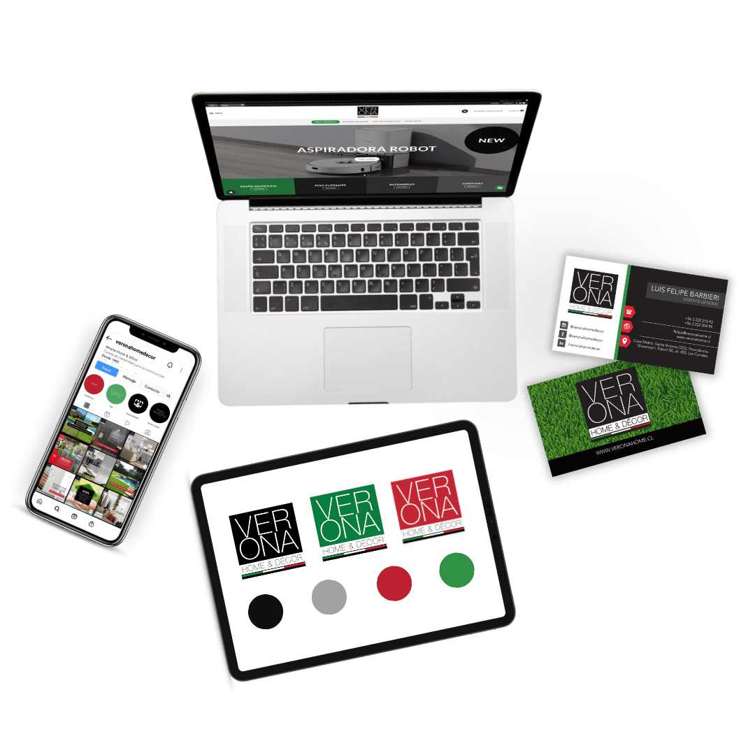 Diseño de Marca Verona Home & Dècor - YOPPEN®